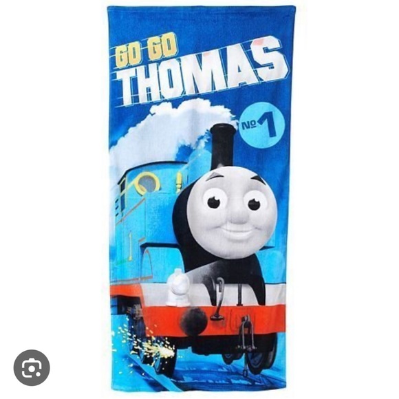 Thomas & Friends | Bath, Skin & Hair | Go Go Thomas Beach Towel | Poshmark